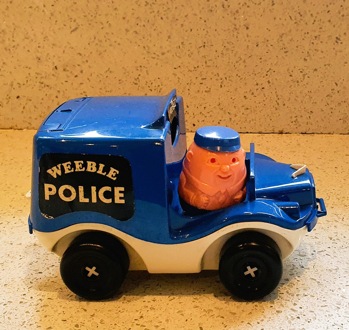 Weebles, Police car, Policeman, Weebles Wobble but they don't fall dow ...